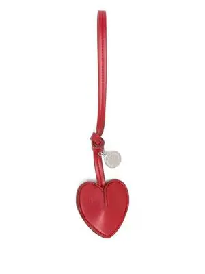 Stella McCartney Heart Charm Keyring - Red