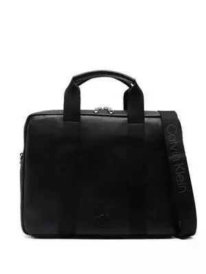 Calvin Klein Zip-fastening Laptop Bag - Black