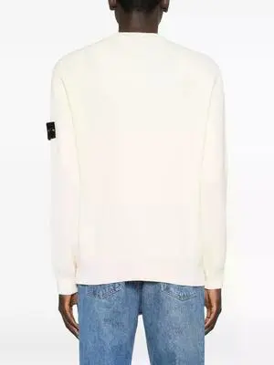 Stone Island Logo-patch Crew-neck Sweater