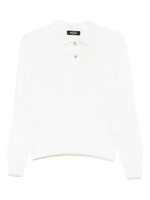 GRAN SASSO Cable-knit Buttoned Sweater - Neutrals