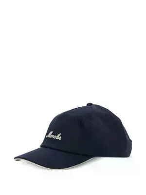 Moncler Logo-embroidered Baseball Cap - Blue