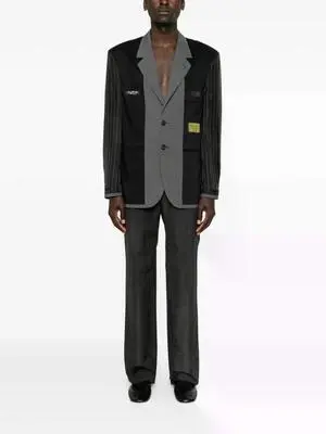 MAISON MARGIELA Pinstripe Panelled Blazer
