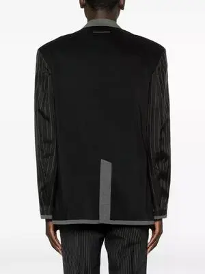 MAISON MARGIELA Pinstripe Panelled Blazer