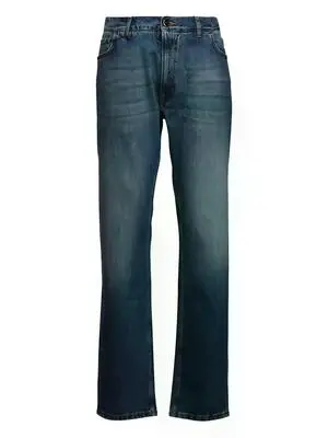 Isaia Button-fastening Jeans