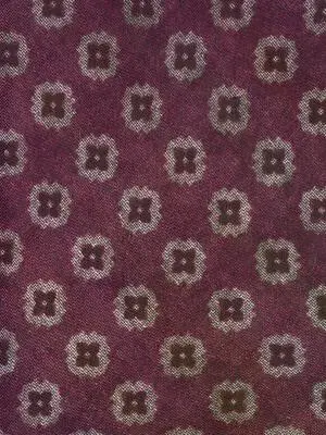 PAOLO ALBIZZATI Patterned Wool Neck Tie