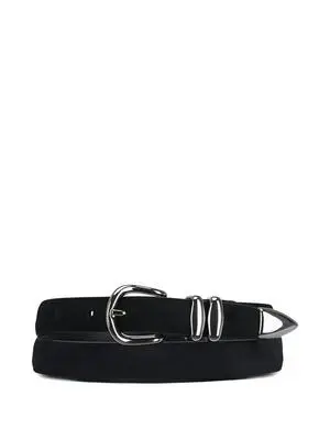 Anderson's Genevieve Suede Belt - Black