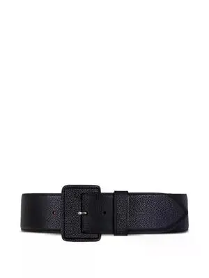Maison Vaincourt Square Buckle Belt - Black