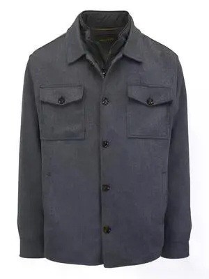 MOORER Chest-pocket Shirt Jacket