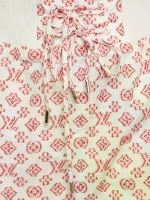 LOUIS VUITTON Monogram-print Drawstring Shorts