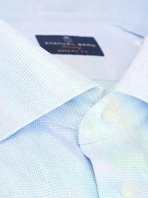 EMANUEL BERG Patterned Cotton Shirt