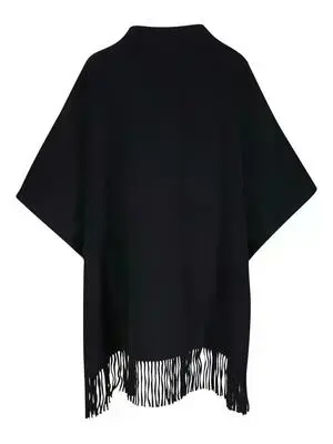 Lafayette 148 New York V-neck Fringe Coat