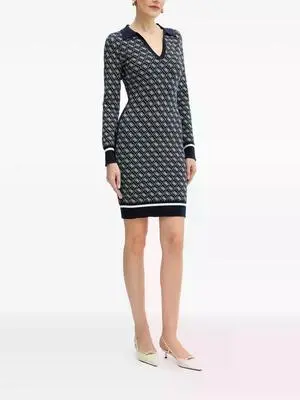 Guess Logo-patterned Mini Dress