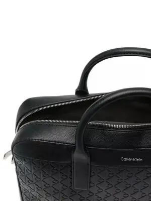 Calvin Klein Logo-embossed Laptop Bag