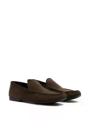 Bally Axony Suede Loafers