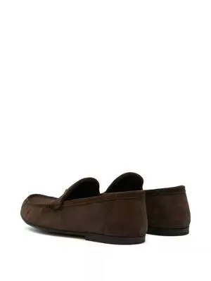 Bally Axony Suede Loafers