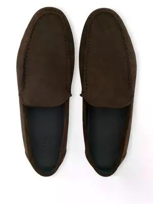 Bally Axony Suede Loafers