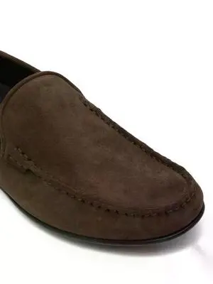 Bally Axony Suede Loafers