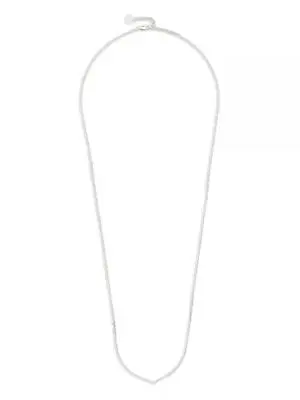 TOM FORD T-bar Pendant Chain Necklace - Silver