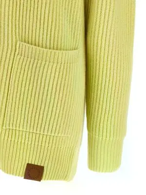 Stella McCartney V-neck Pocket Cardigan - Yellow