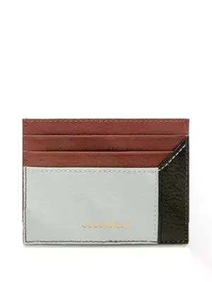 COCCINELLE Loreen Leather Card Holder - White
