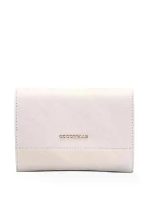 COCCINELLE Metallic-logo Wallet - White