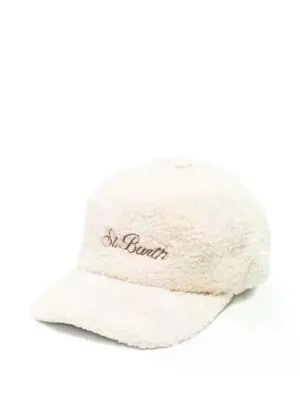 MC2 SAINT BARTH Logo-embroidered Baseball Cap - Neutrals