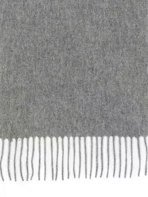 ASPINAL OF LONDON Fringed-edge Cashmere Scarf - Grey
