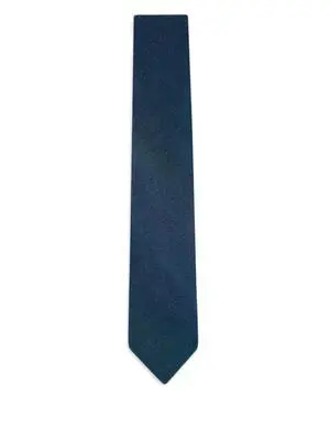 PAOLO ALBIZZATI Textured Wool Tie - Blue