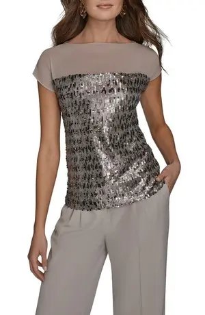 Donna Karan New York Sequined Tops