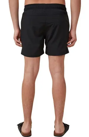 COTTON ON Stretch Swim Shorts - Black