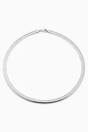 ORADINA Mega Omega Necklace - Sterling Silver