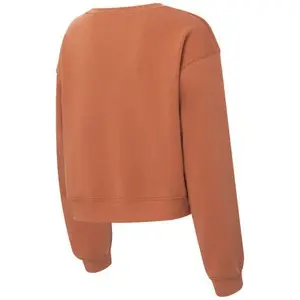 ZOOZATZ Texas Longhorns Chenille Cropped Sweatshirt