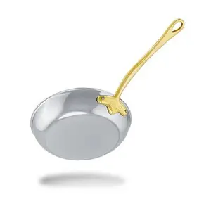 MAUVIEL M'cook B 5-ply Frying Pan With Brass Handles
