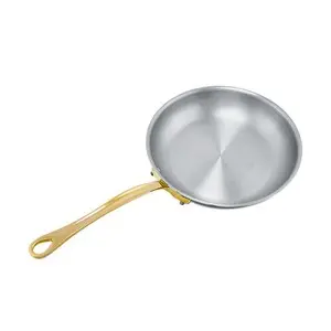 MAUVIEL M'cook B 5-ply Frying Pan With Brass Handles