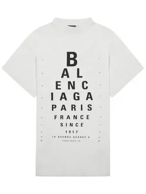 Balenciaga T-shirt With Print - White