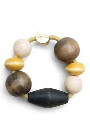 BY LILLA Cacao Capsule Bracelet Hair Tie - Multi
