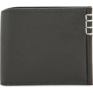 JW Anderson Loafer Leather Bifold Wallet Black