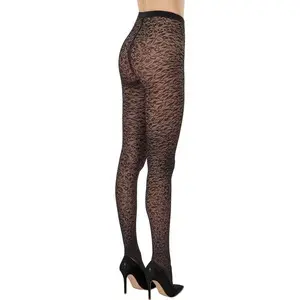 Wolford Bouquet Tights - Black