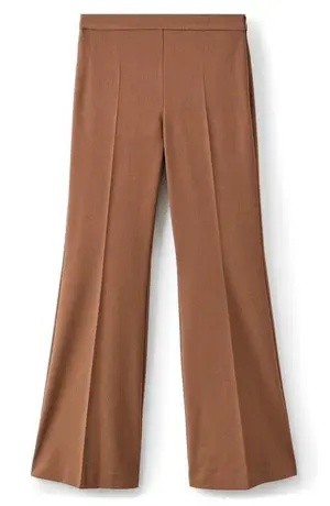 Mango Milano Wide-leg Pants