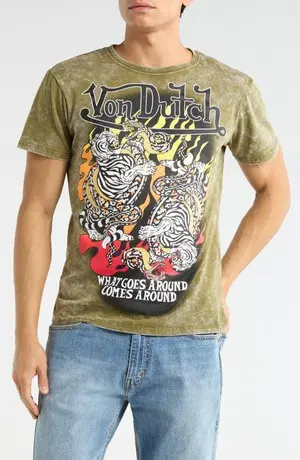 Von Dutch Crewneck T-shirts For Men