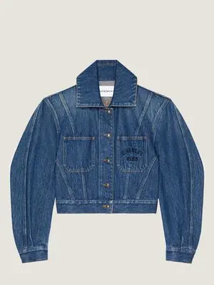 Givenchy Cocoon Denim Jacket - Medium Blue