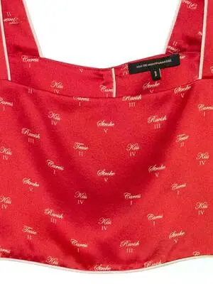 Kiki De Montparnasse Printed Pyjama Top