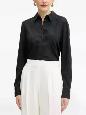 Guess Beaded Collared Blouse