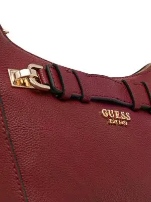 Guess Logo Appliqué Shoulder Bag