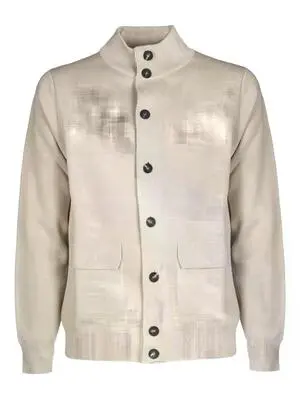 FILIPPO DE LAURENTIIS Buttoned Cardigan With Pockets