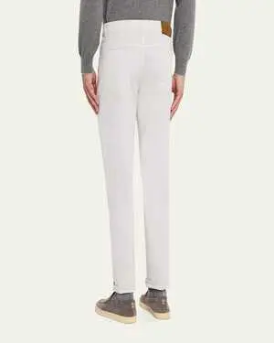 Brunello Cucinelli Italian-fit Five-pocket Denim Pants