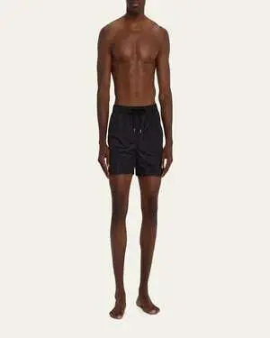 Moncler Drawstring Swim Shorts - Black