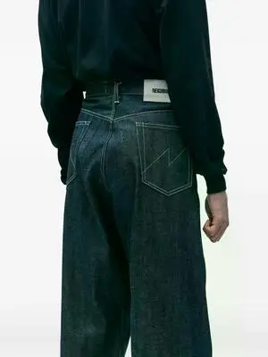 NEIGHBORHOOD Contrast-stitch Jeans