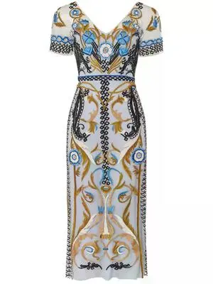 TEMPERLEY LONDON Alessia Midi Dress