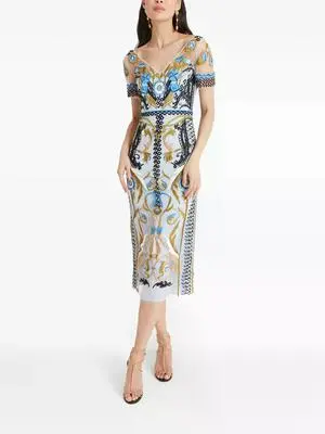 TEMPERLEY LONDON Alessia Midi Dress